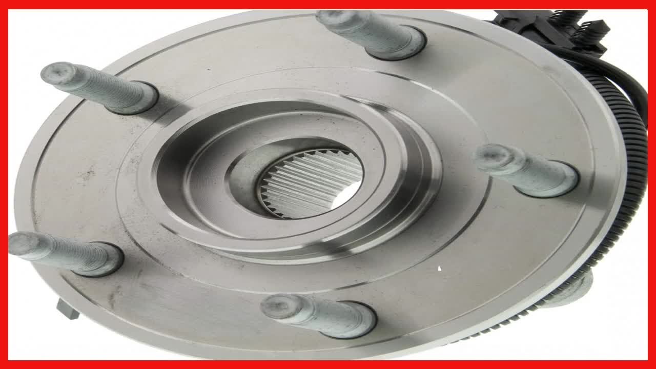 MOOG 513272 Wheel Bearing and Hub Assembly - YouTube