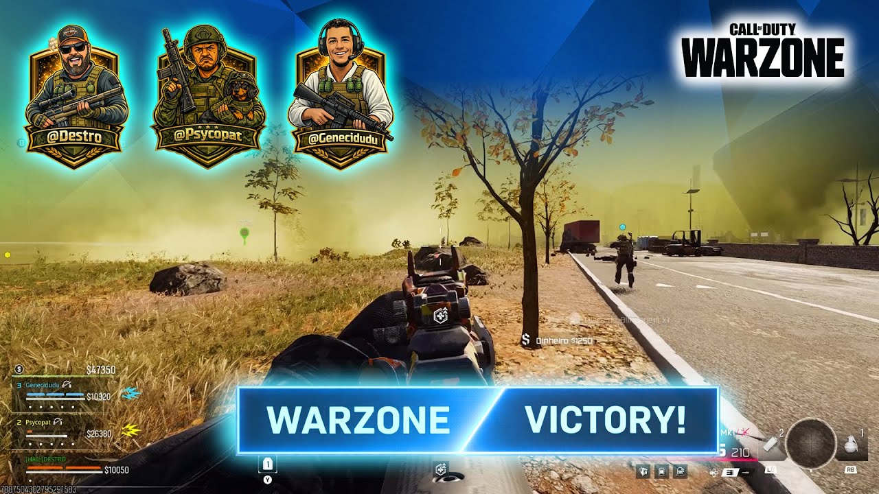 O caos tomou conta de Verdansk! VICTORY - YouTube