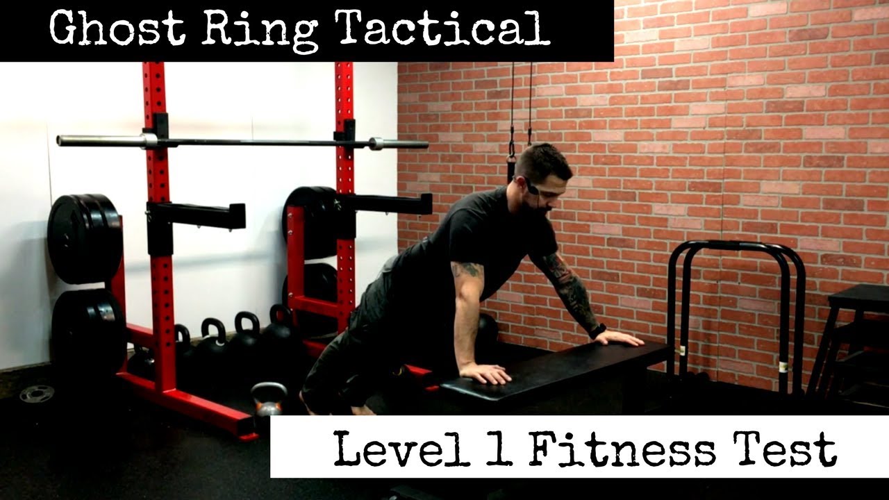 Ghost Ring Tactical - Level 1 Fitness Test - YouTube