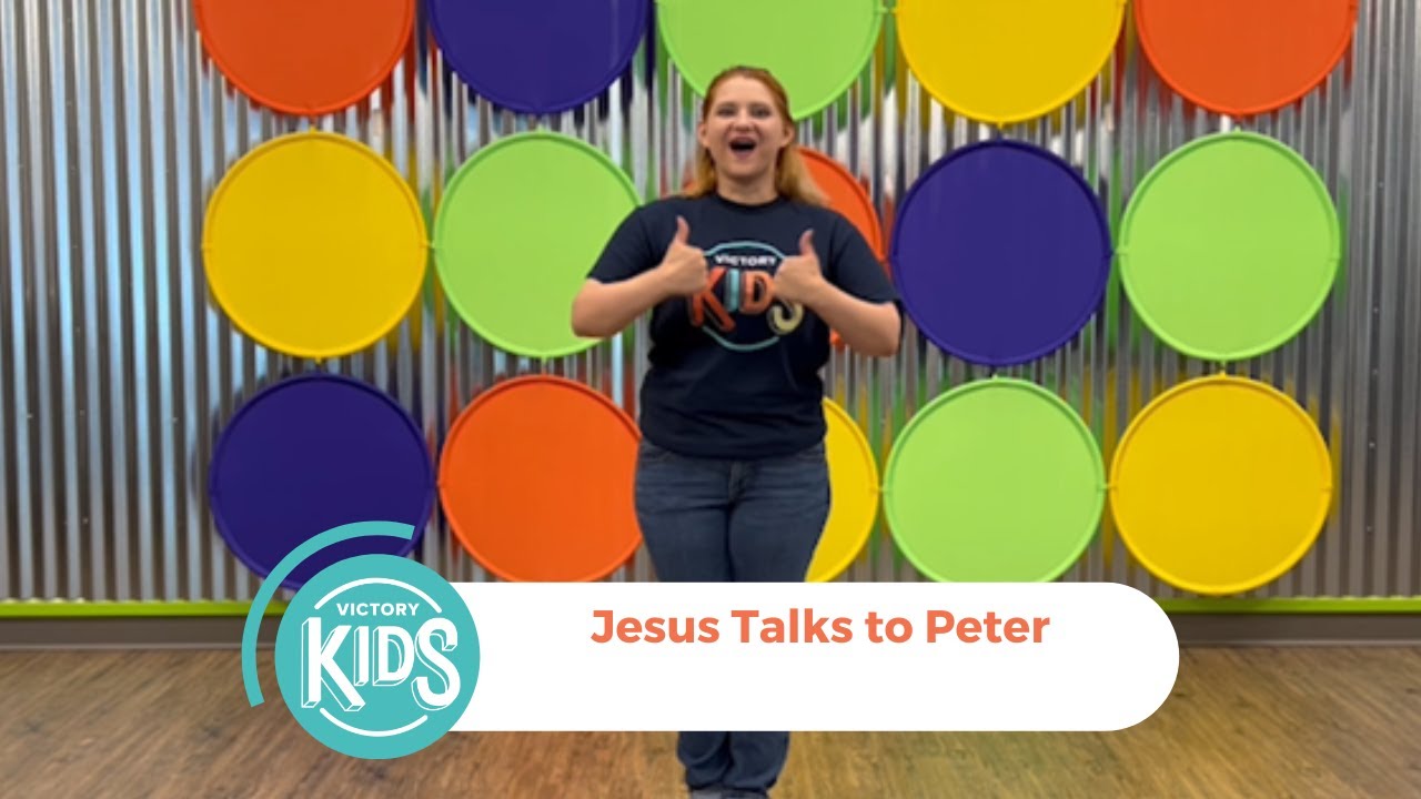 Jesus Talks to Peter | Virtual Victory Kids - YouTube
