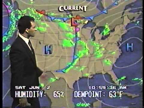 Weather Channel June 2 1990 11AM - YouTube