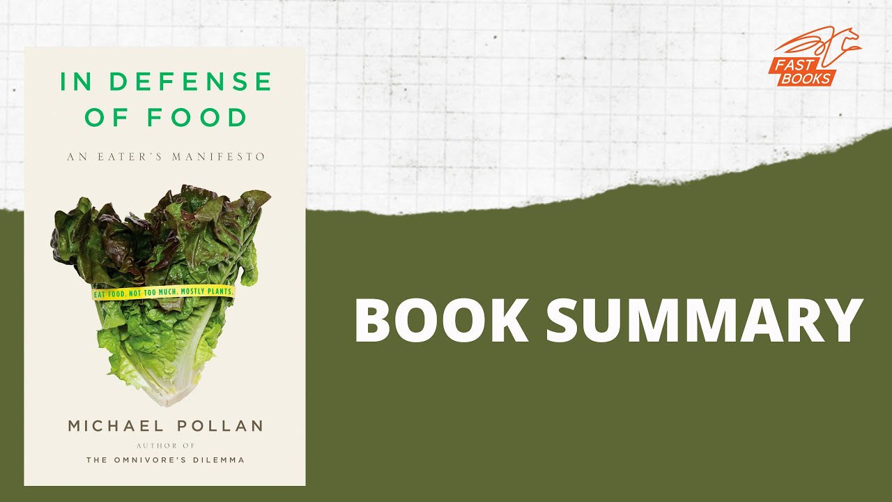 In Defense of Food | An Eater's Manifesto | Michael Pollan | Book ...