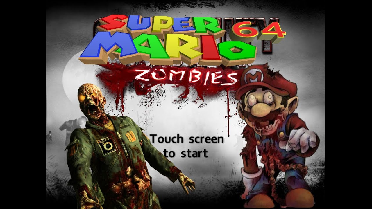 World at War Zombies super mario 64 custom map - YouTube