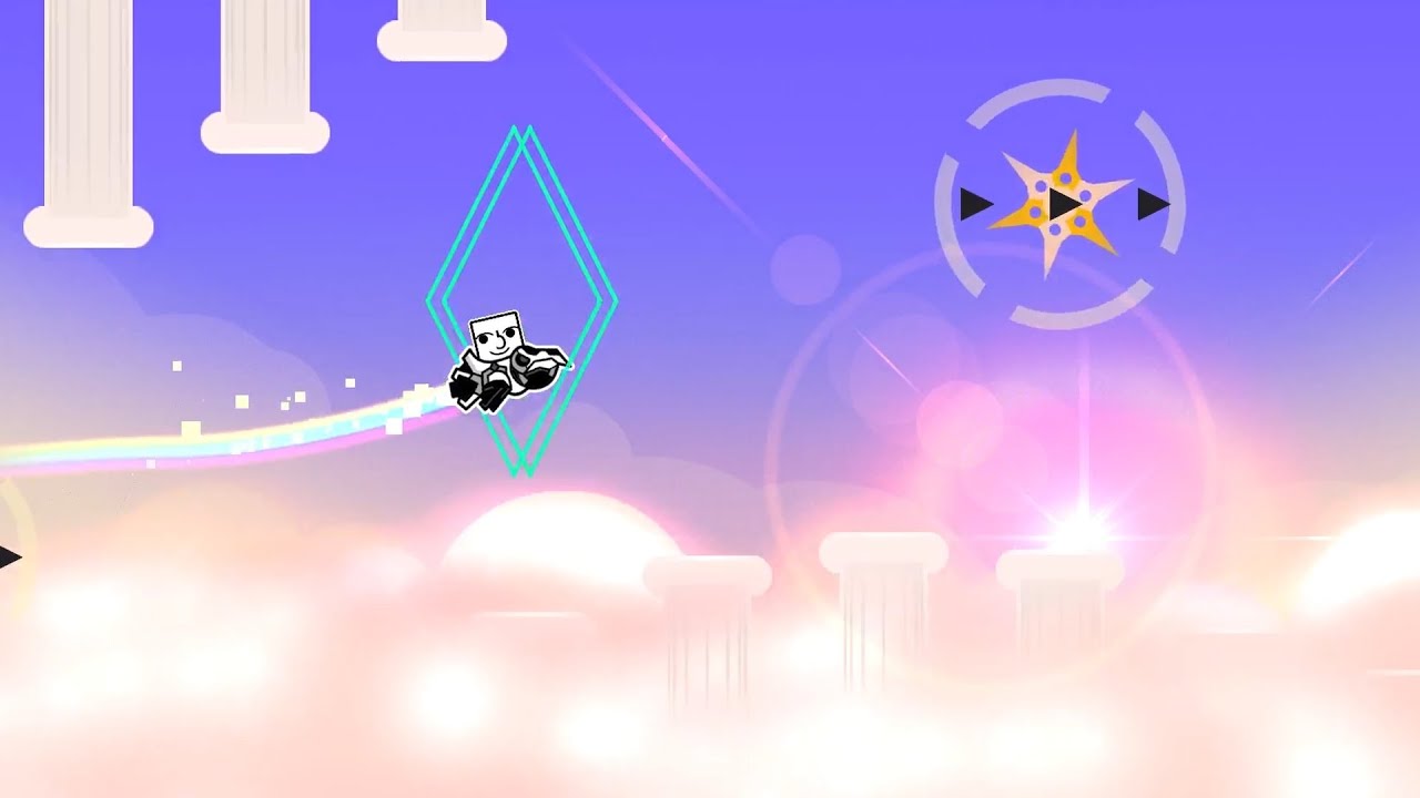 "The Clouds Give Way" 100% (XL Demon) by Subwoofer | Geometry Dash ...