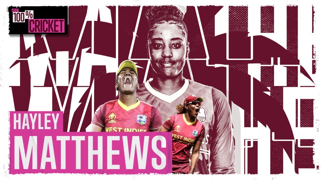 Hayley Matthews, West Indies' star all-rounder | 100% Cricket ...