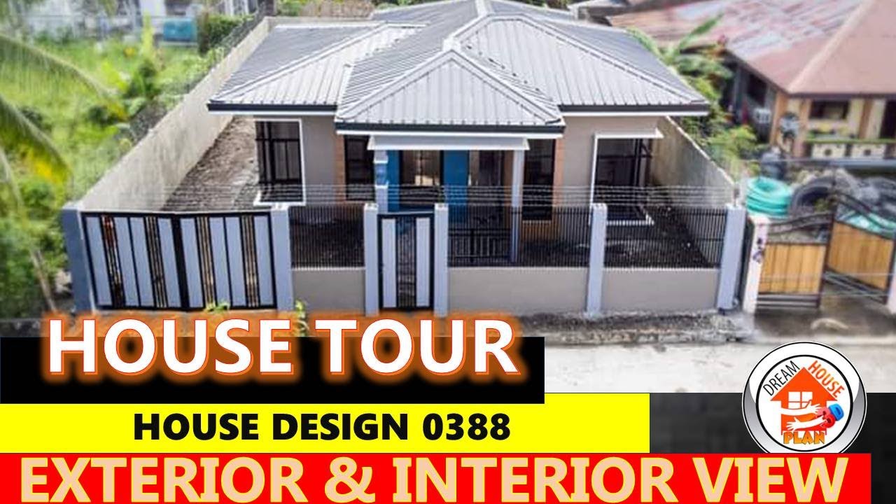 HOUSE DESIGN TEMPLATE NO.388 / HOUSE TOUR IMAGE DESIGN VIEW / EXTERIOR ...