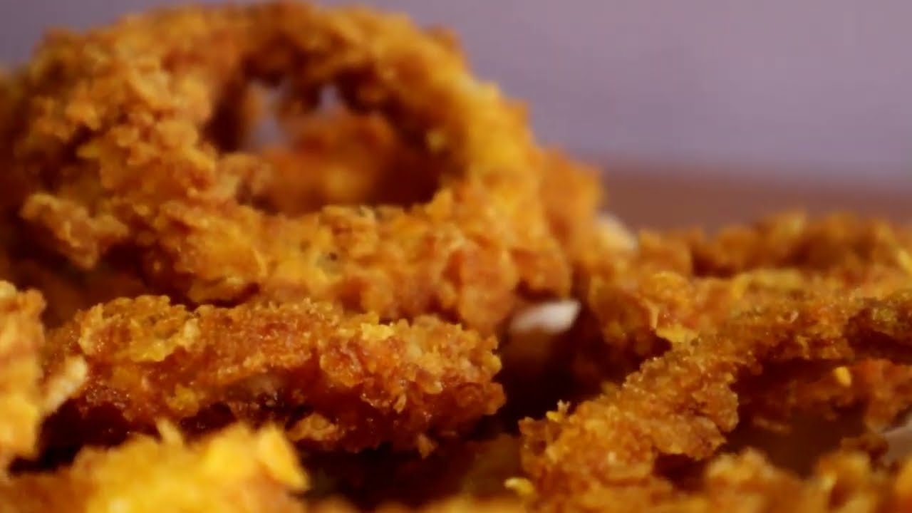 try this extra CRISPY ONION RINGS and you will be glad you did - YouTube