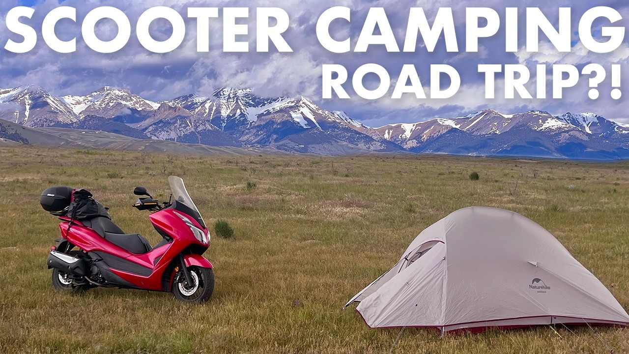 Riding a Scooter 700 Miles to Canada—and Camping Along the Way! - YouTube