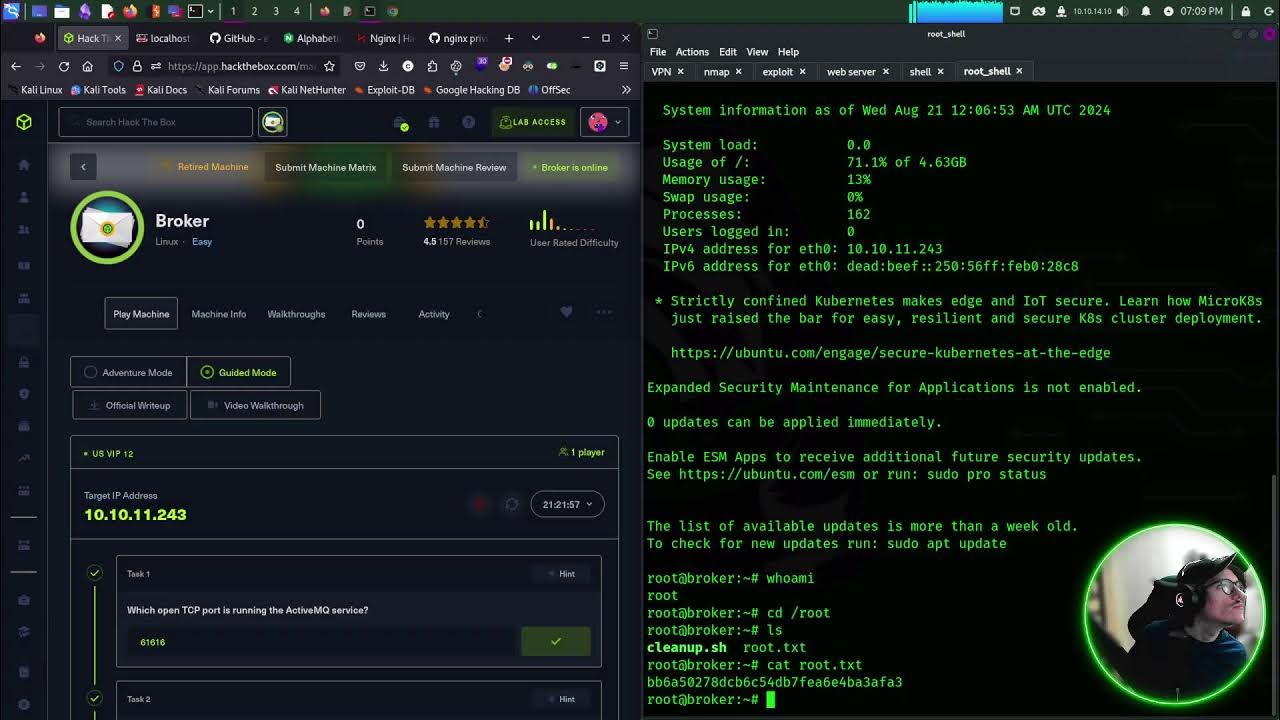 Live Hacking & Chat: Cap on HackTheBox - YouTube