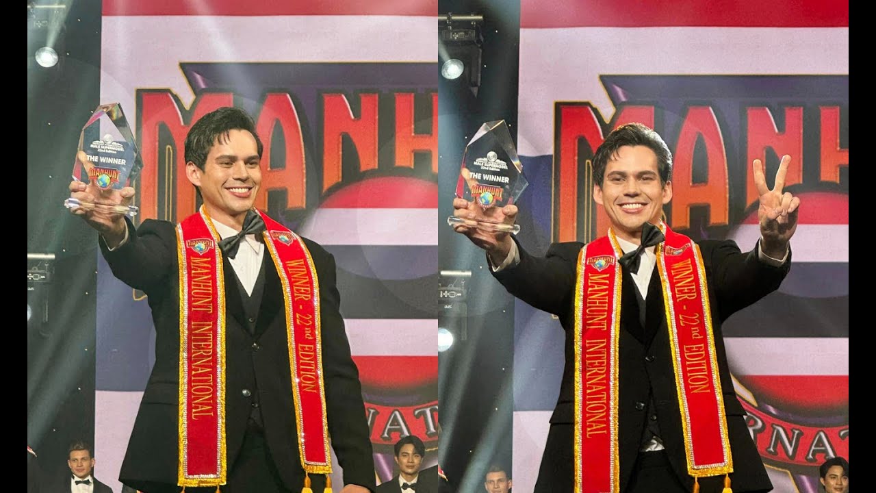 Congratulations! The 1st #ManhuntInternational of Thailand, Kevin Dasom ...