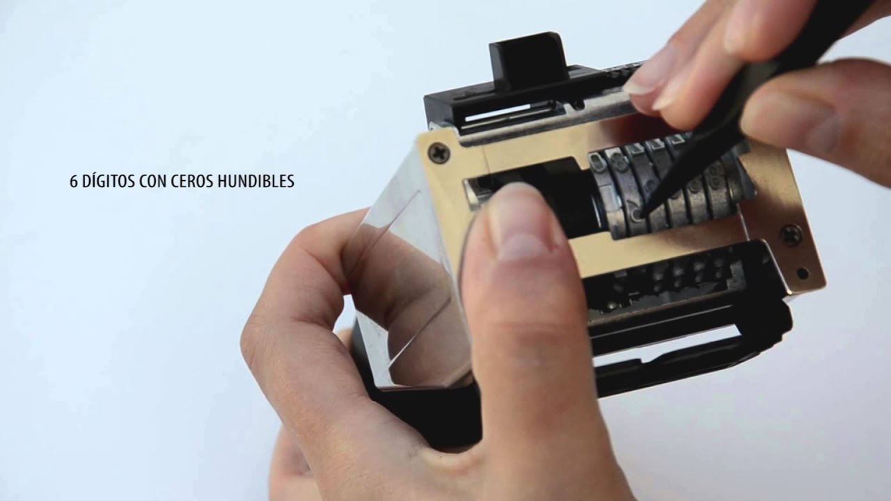 Numerador automático Horray - YouTube