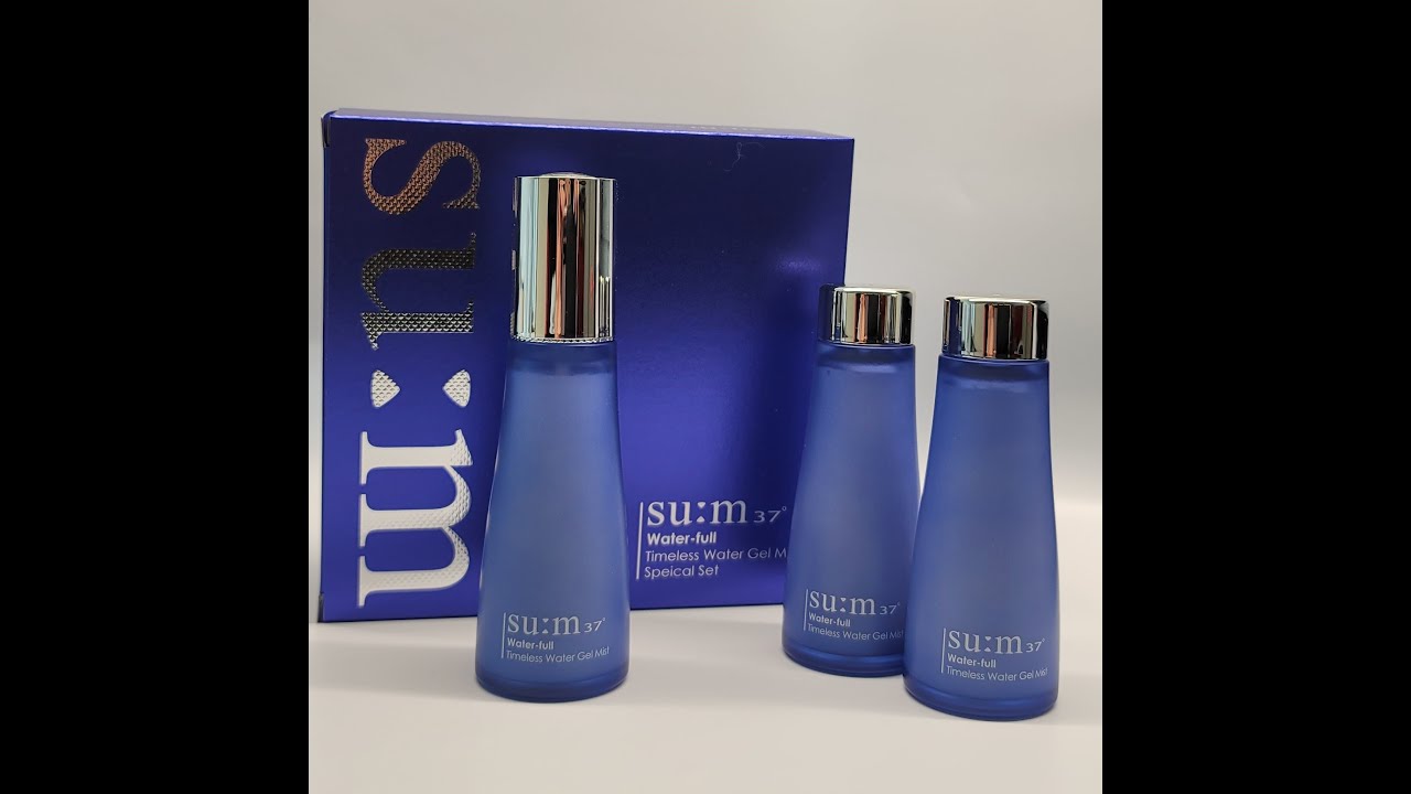 Sum 37 Water Full Timeless Water Gel Mist 60ml & 60ml (Refill)/su:m37 ...