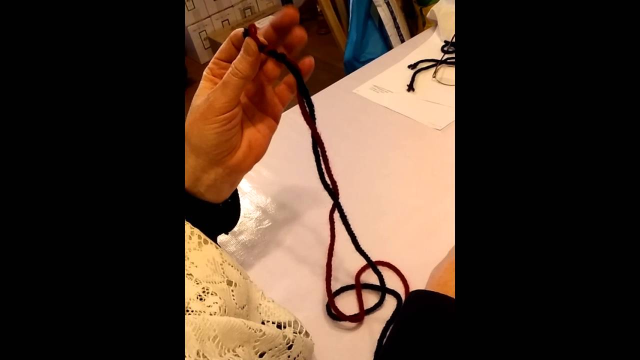 making a prayer rope part 2 - YouTube