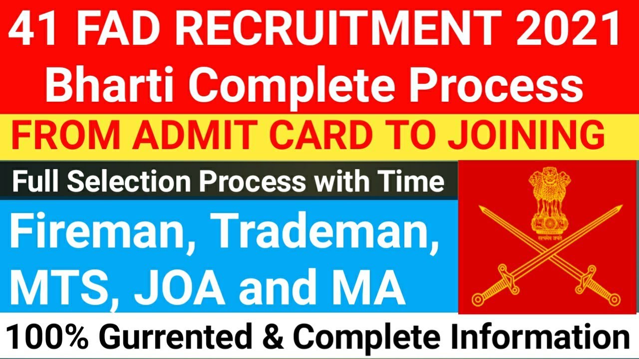 41 FAD Recruitment 2021 🏔️/ 41 FAD New Update / 41 FAD Physical Test ...