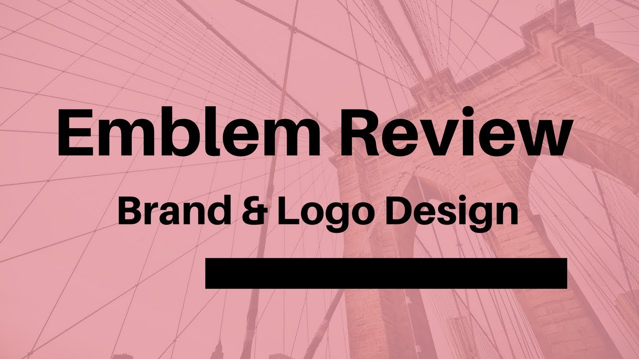 Emblem Review - Brand and Logo Design - YouTube