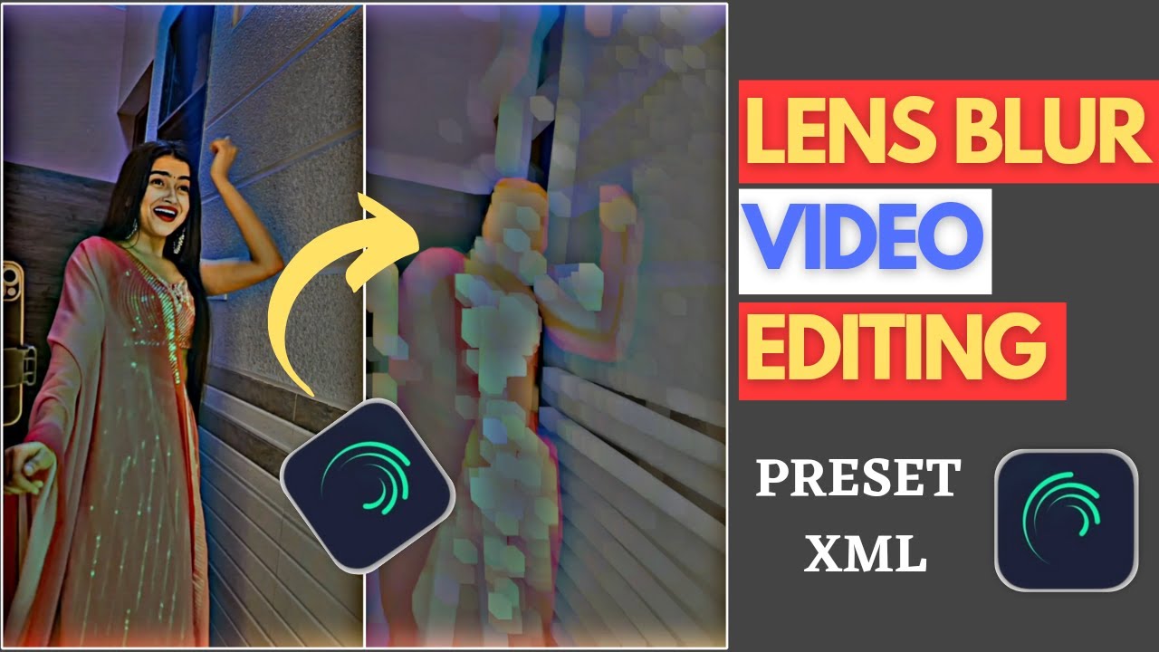 Halo Blur & Black Effect Video Editing In Alight Motion || Trending ...