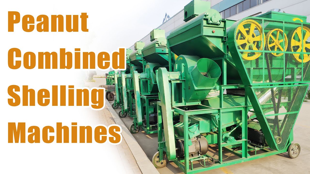 Efficient Groundnut Shelling and Cleaning With Our Combined Peanut ...