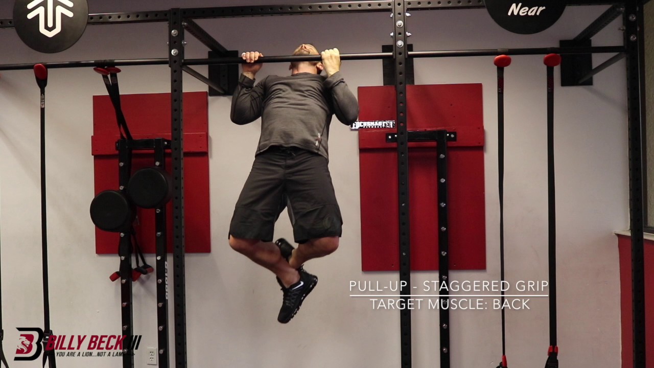 *Pull Up - Staggered Grip - YouTube