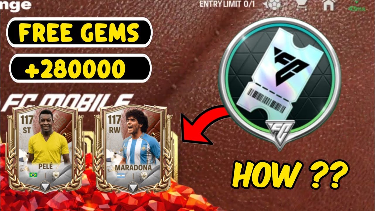 HOW TO GET FREE +280000 GEMS FC DRAFT VOUCHERS CAPPED LEGENDS EVENT IN ...