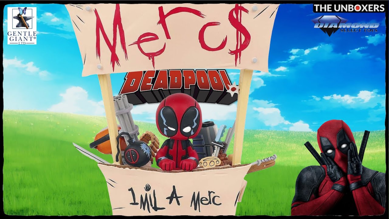 Marvel's Deadpool Animated Style Statue by Diamond Select - YouTube