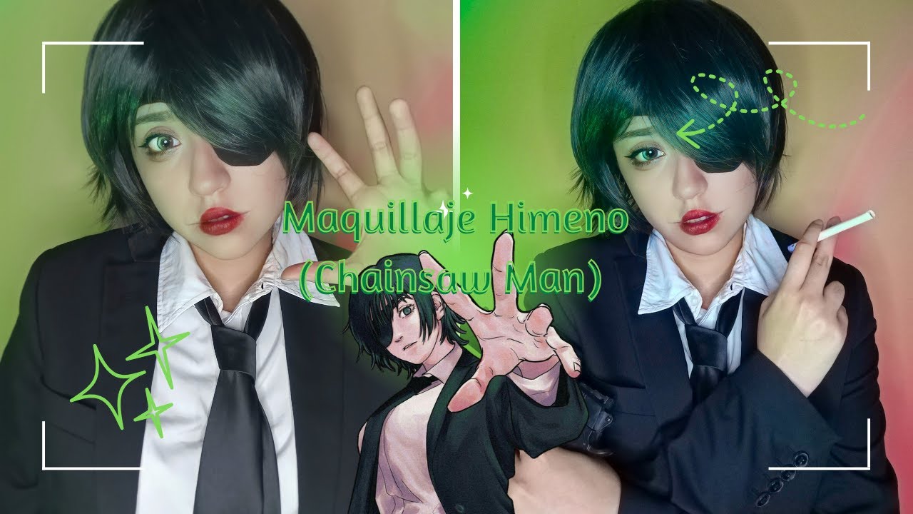 Tutorial de Maquillaje cosplay - Himeno Chainsaw Man (Resubida) - YouTube