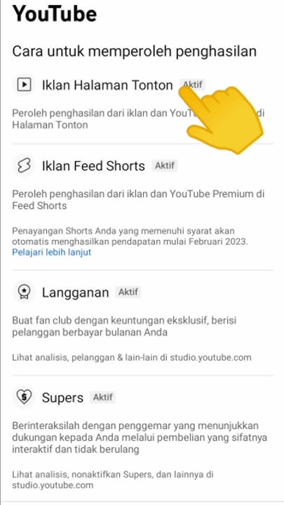CARA DAPAT UANG DI YOUTUBE #shorts #seputaryoutube #youtubepemula - YouTube