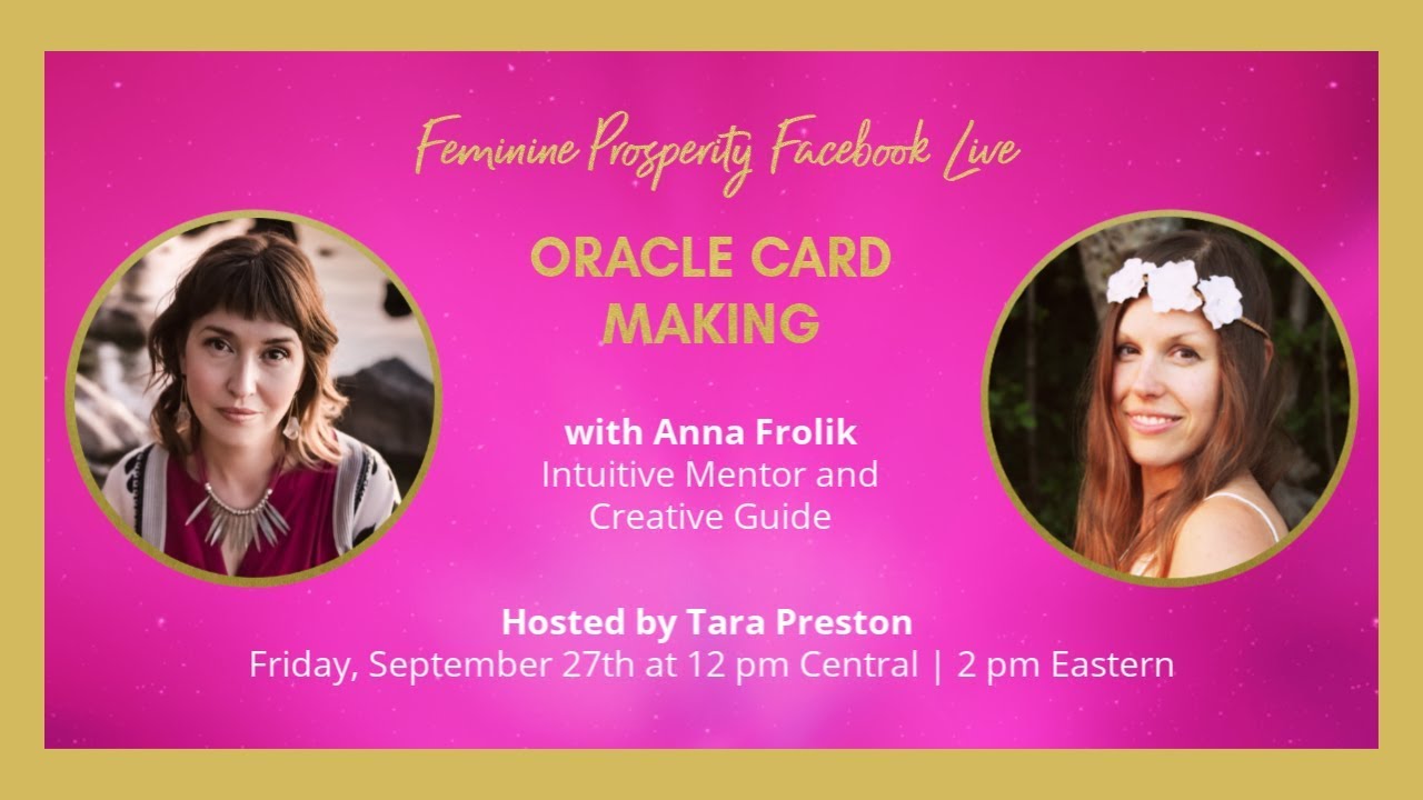 Creating + Publishing Your Own Oracle Card Deck (Interview with Anna ...