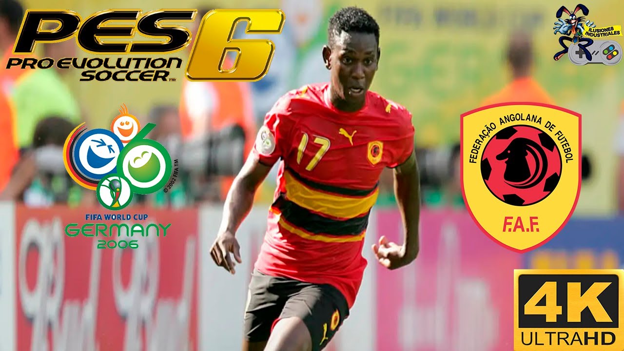 🔥🇦🇴⚽️MUNDIAL CON ANGOLA DE ZE KALANGA Y GOLEADOR EN EL PES 6 | 🔴EN VIVO ...
