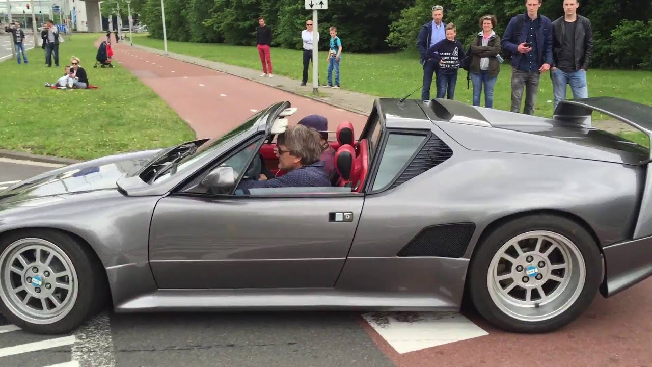 Detomaso Pantera GTR | Cars and Coffee XXL 2016 | exhaust sound ...