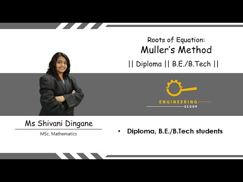 Muller’s Method | Numerical Methods | Root Finding Technique Explained ...
