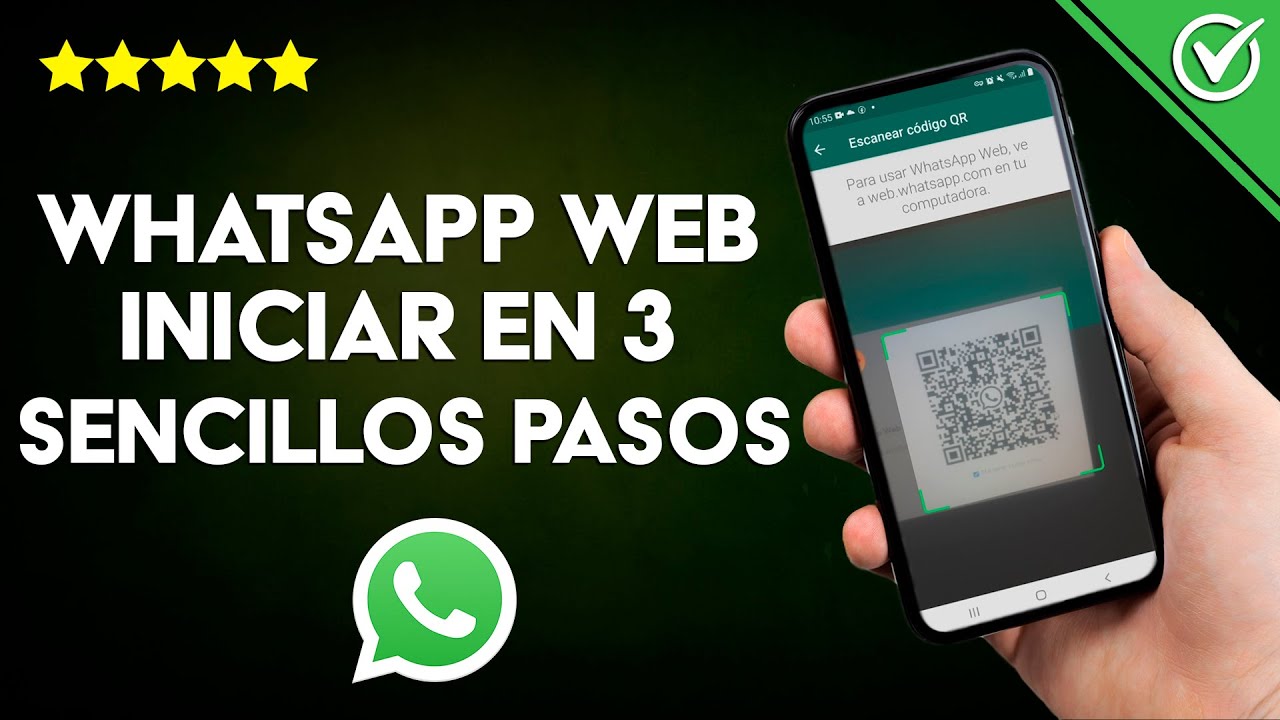 WhatsApp Web ¿Cómo Iniciar Sesión en 3 Sencillos Pasos? - YouTube
