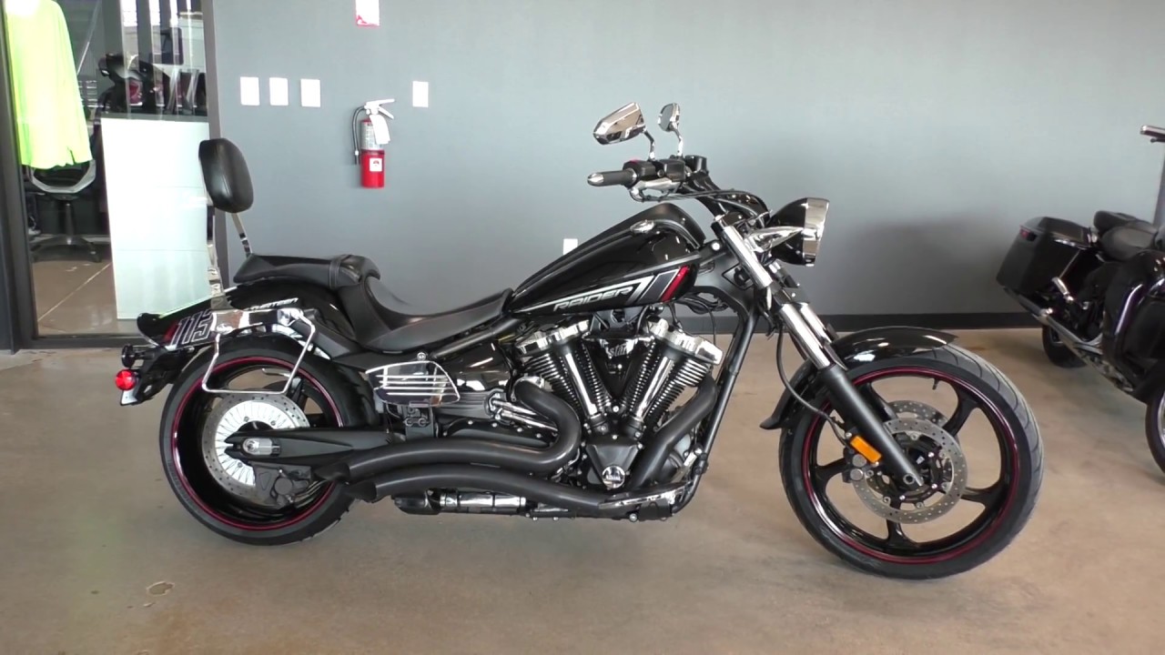 000109 2015 Yamaha Raider XV19CFB Used motorcycles for sale - YouTube