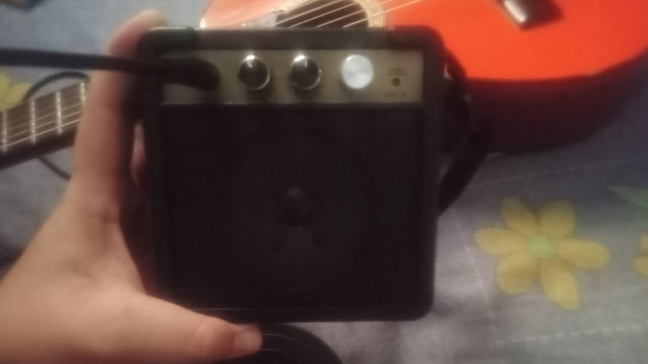 Unboxing Speaker Gitar Listrik Mini 3 Inch - YouTube