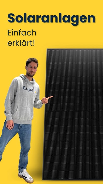 Solaranlage: Wie funktioniert eine Photovoltaikanlage? - YouTube