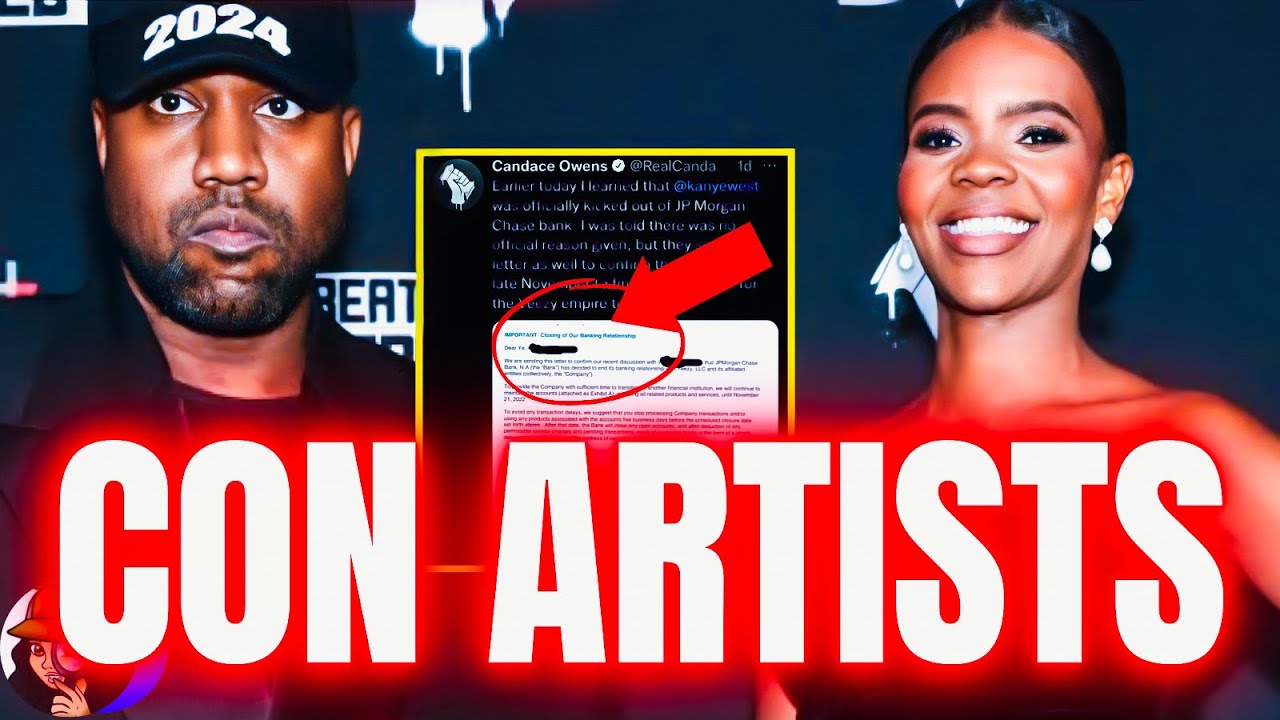 Ye & Candace EXPOSED|Was NEVER “Debanked”|Created FAKE Controversy To ...