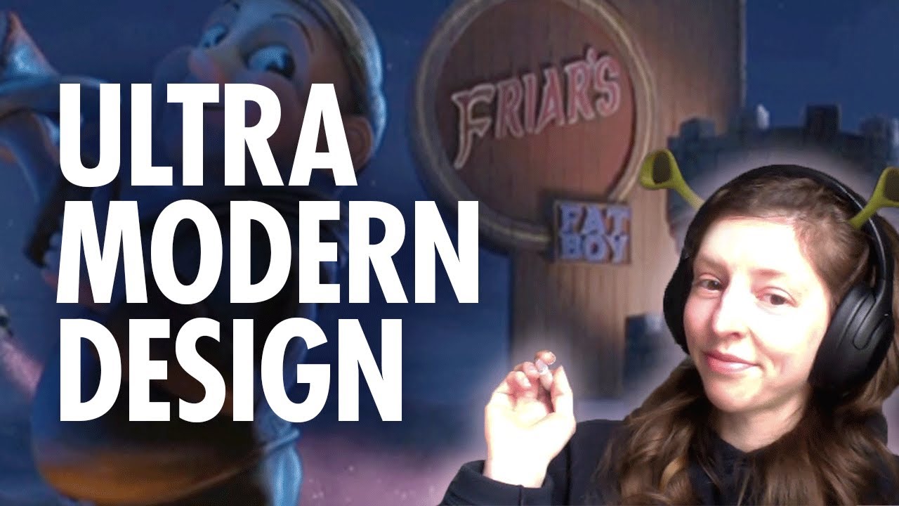 I made Shrek's Restaurant Logo ULTRA modern - YouTube