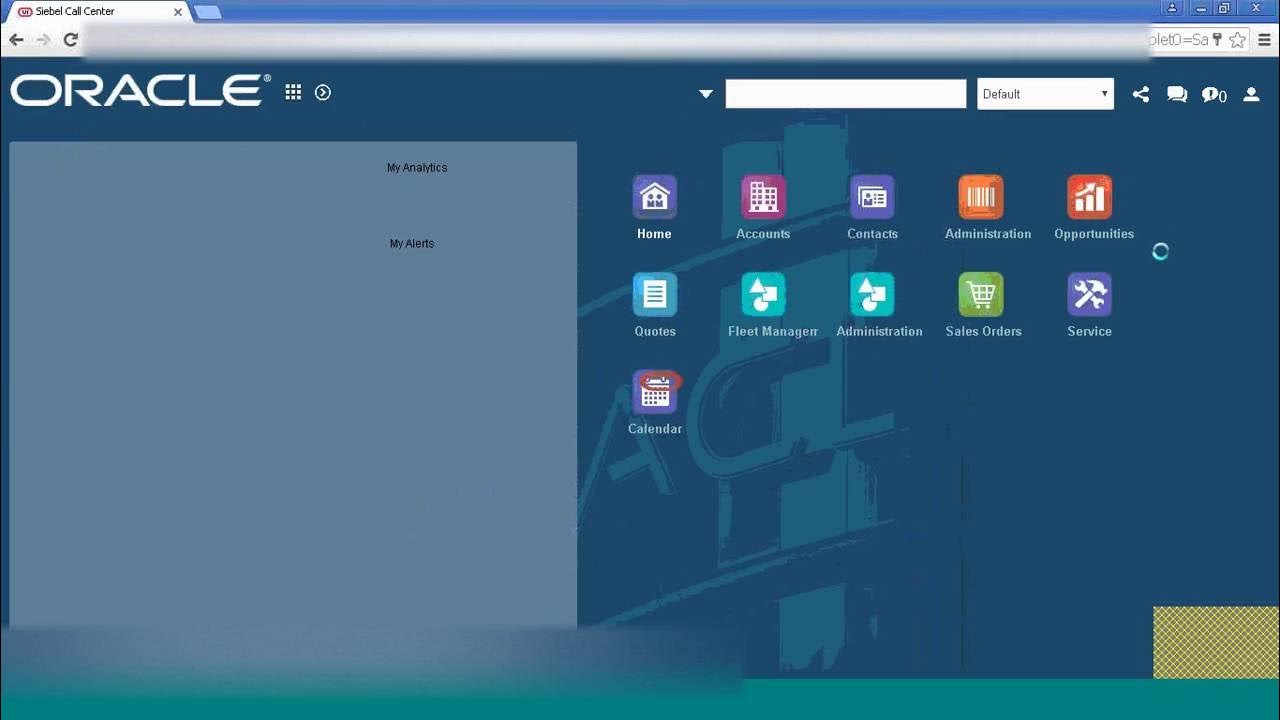 Tilting Effect for View Tabs in Siebel 2016 OpenUI - YouTube