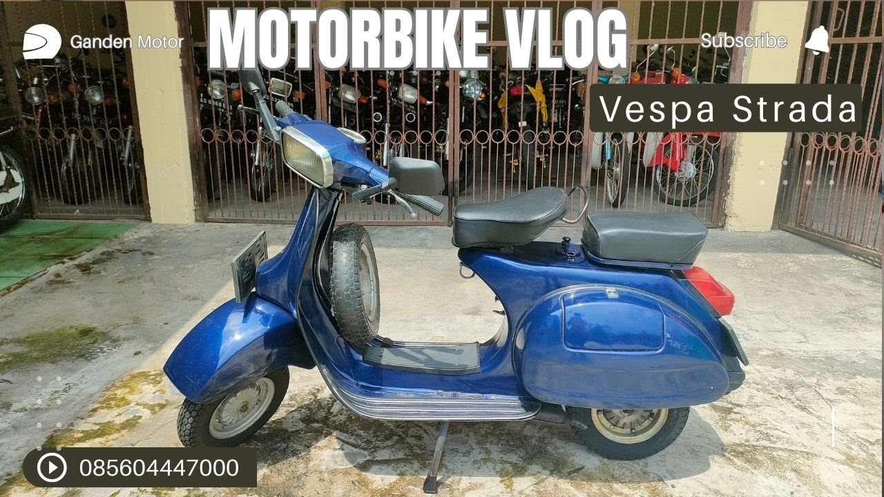 Vespa Pe150 Strada Tahun 1981 - YouTube