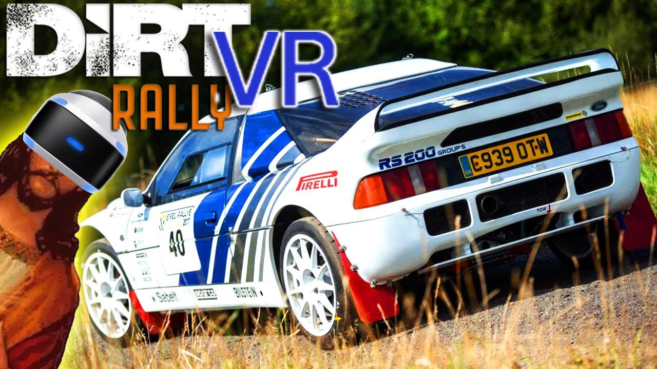 CRAZY VR RALLY in Finland ! Legendary Ford RS200 ! - YouTube