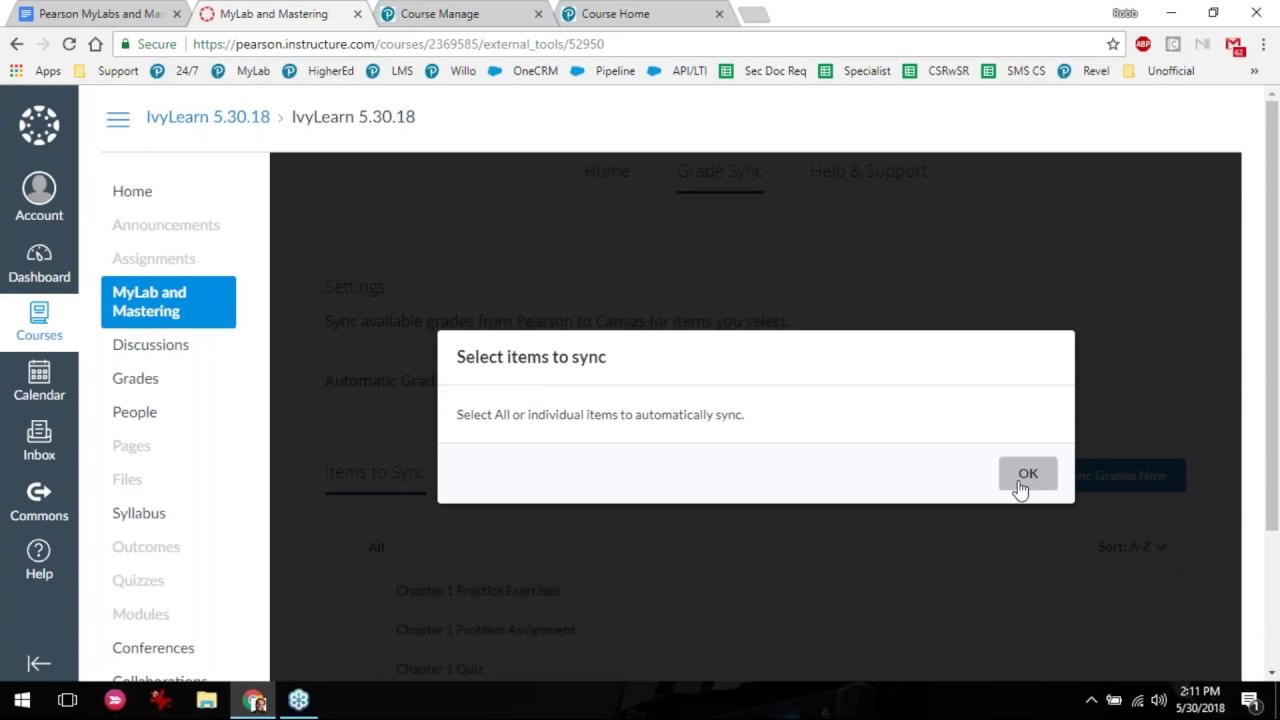 IvyLearn: How to set up your course using Pearson Materials 5.30.18 ...