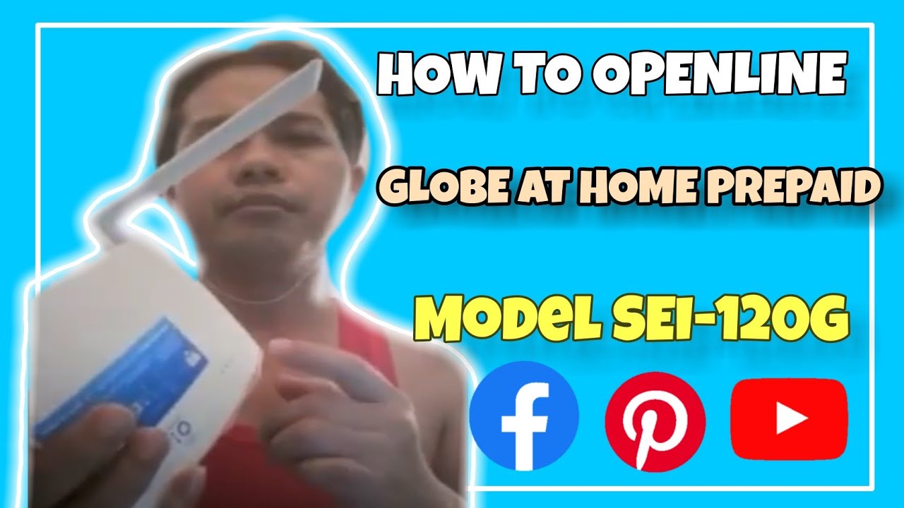 HOW TO OPENLINE Globe AT HOME STREAMWATCH Model SEI-120G | BANDWIDTH ...