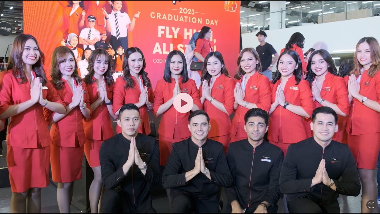 AirAsia Cabin Crew Graduation 2023 | Batch 363 - YouTube