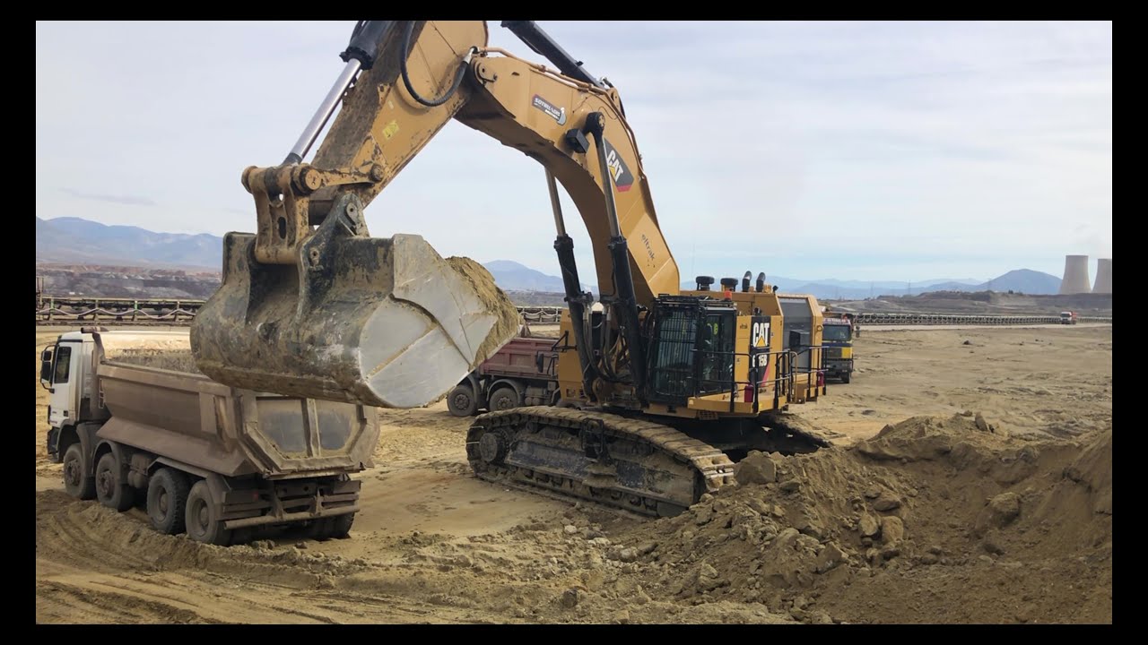 Caterpillar 6015B Hydraulic Excavator In Action - Sotiriadis Mining ...