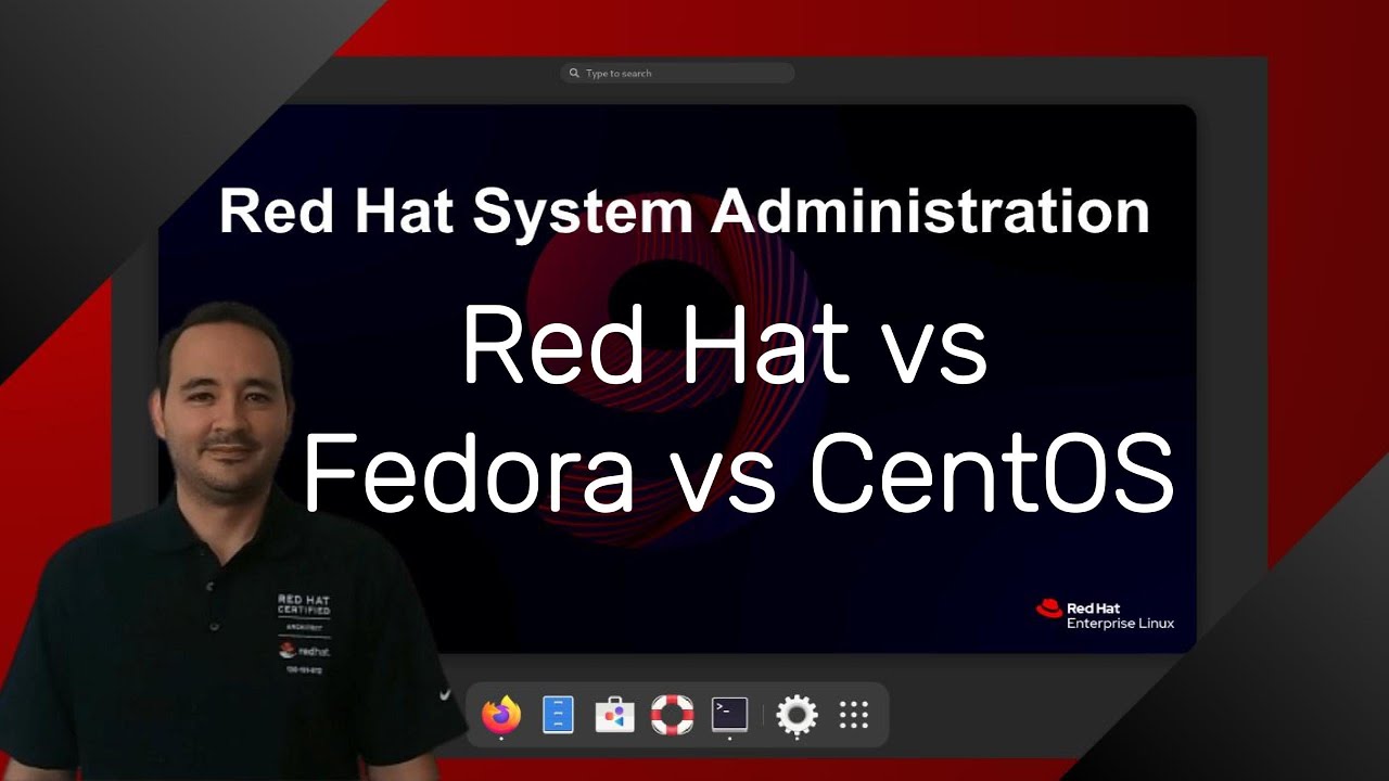 Diferencias entre Red Hat vs Fedora vs CentOS 😎 - YouTube