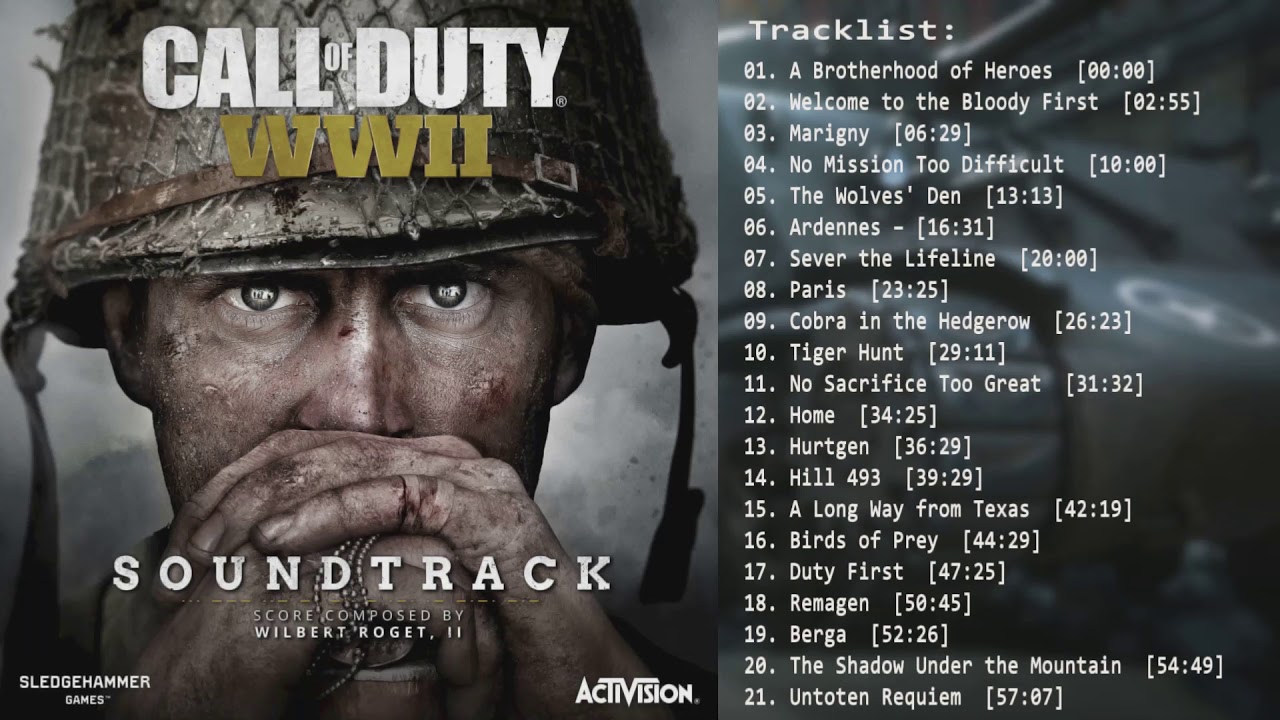 Call of Duty: WWII Full Original Soundtrack OST - YouTube
