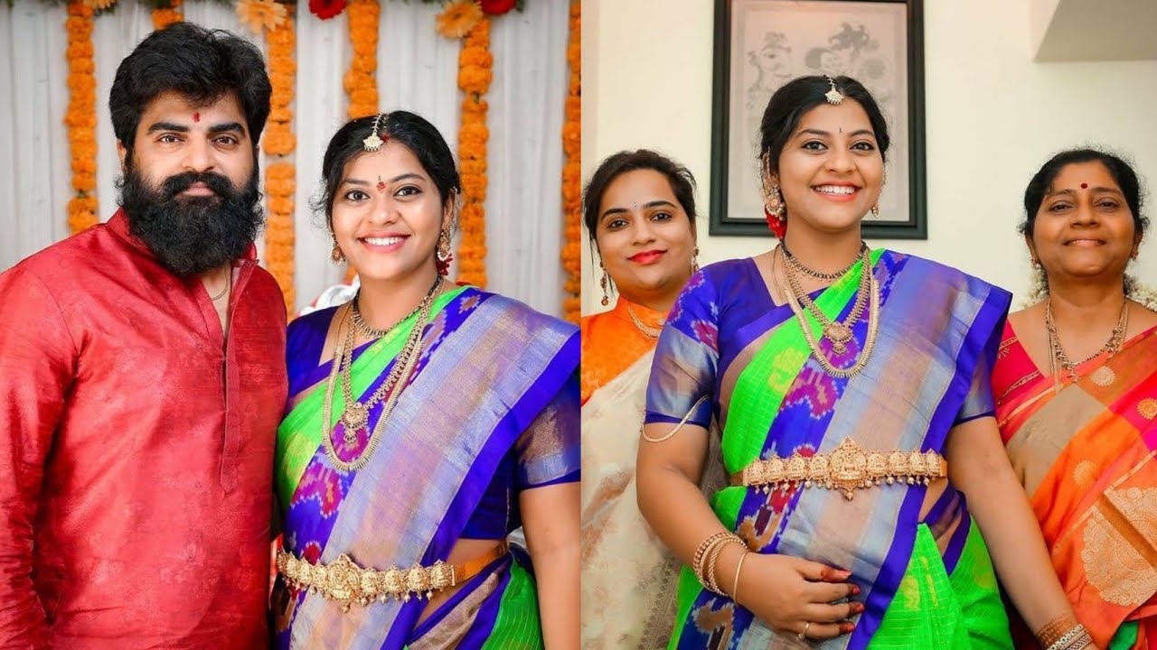 Singer Sameera Bharadwaj Seemantham Celebration Photos - YouTube