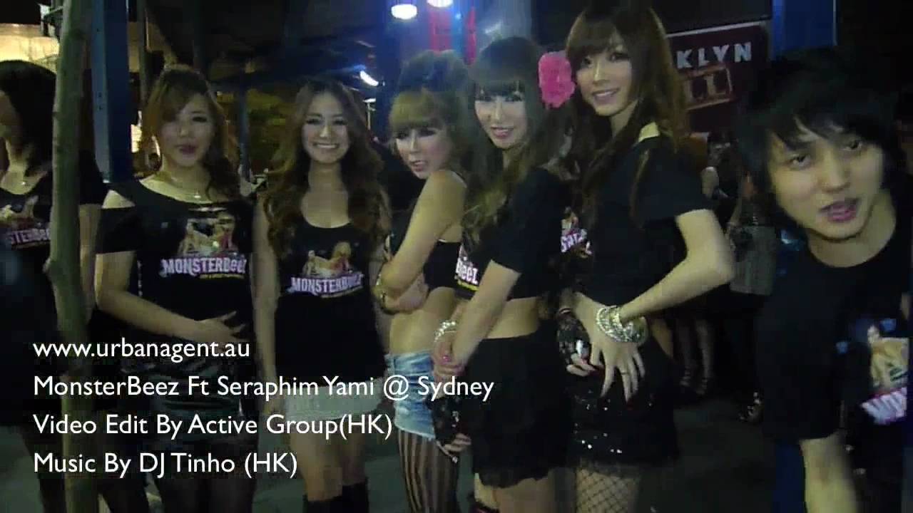 MonsterBeez Ft Seraphim Yami @ Sydney - YouTube