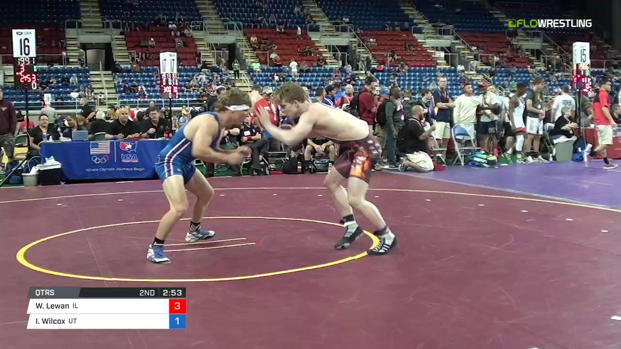 152 Qtrs - Will Lewan (Illinois) vs. Isaac Wilcox (Utah) - YouTube