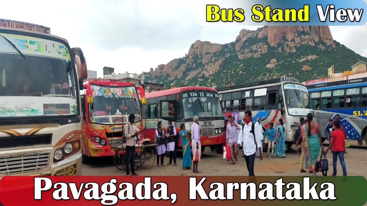 Super View at Pavagada Bus Stand | Bus Stand View at Pavagada ...