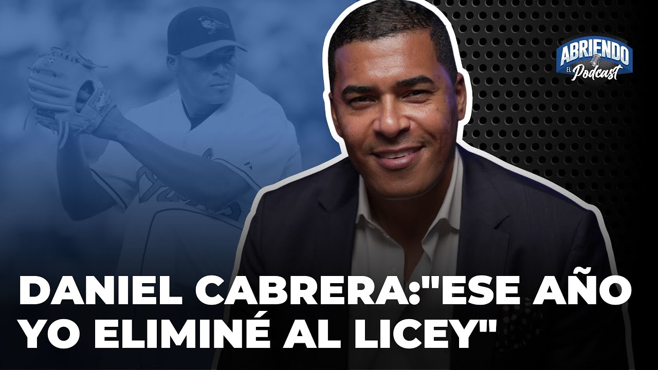 DANIEL CABRERA: HISTORIA EN EL CLASICO MUNDIAL, MLB, LIDOM Y SU DESEO ...